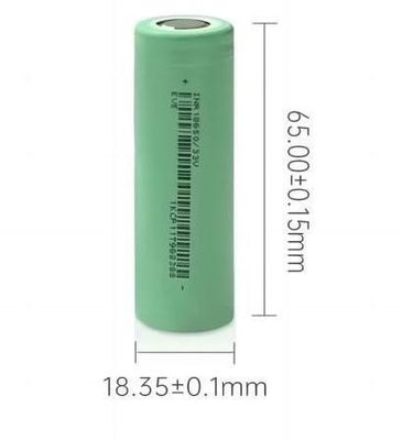 Flashlight 18650 Li Ion Battery 3.7V , 4400mah Cylindrical 18650 ...
